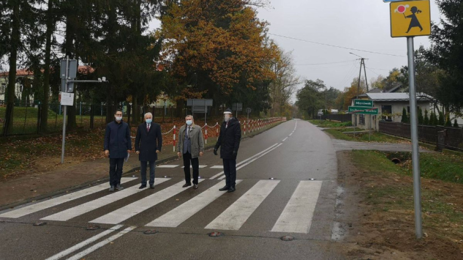 Odebrano aktywne przejścia dla pieszych - Ostrów Mazowiecka